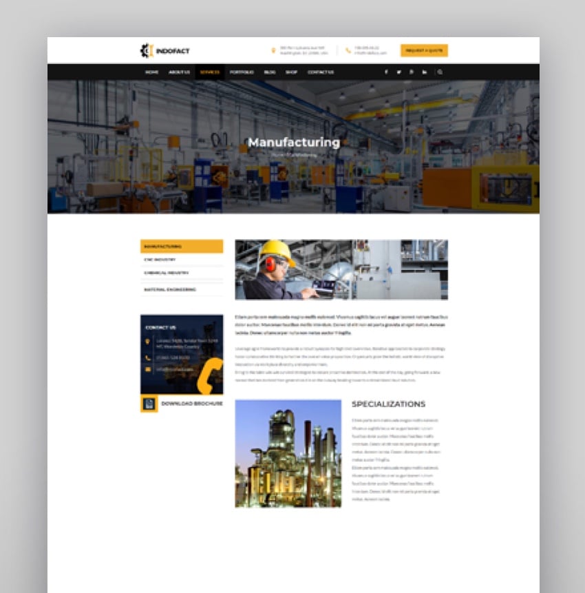 25 Best Industry & Factory WordPress Themes 2025 | Envato Tuts+